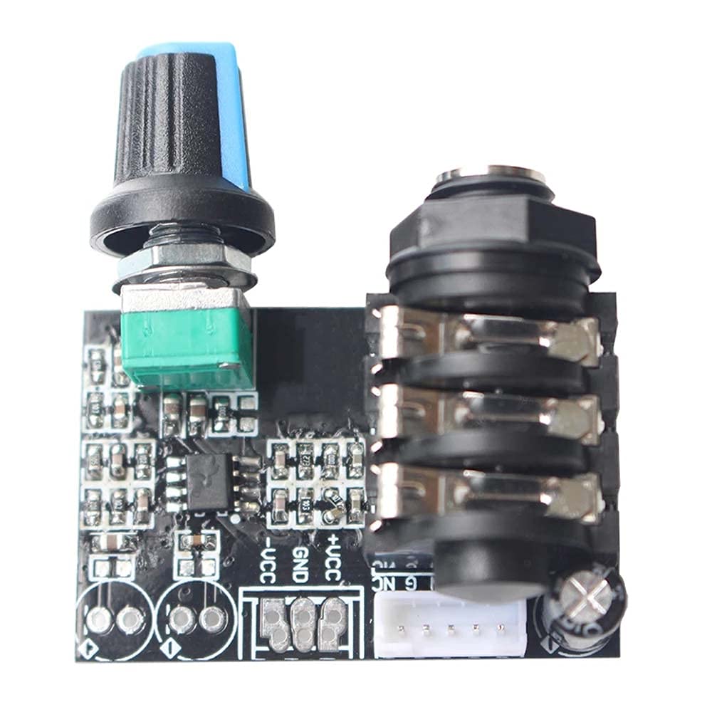 Rakstore TL072 Op Amp High Impedance Preamplifier Preamp Pre-Amplifier Board for Guitar Instrument