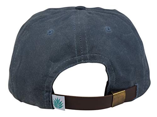 Sendero Provisions Co. Mallard Adjustable Leather Strap Hat Dark Blue