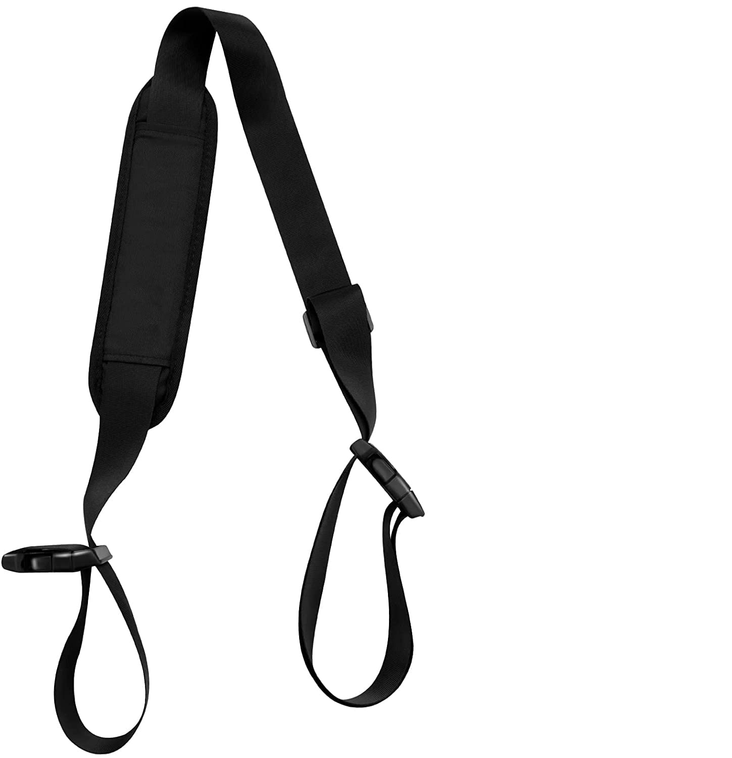 Yeesabella 2 Packs Carry Strap Beach Chair Adjustable Carry Strap for Beach Chair, Folding Chair Carry Strap with Non Slip Shoulder for Scooter, Foldable Bikes, Yoga Mat and Beach Chair