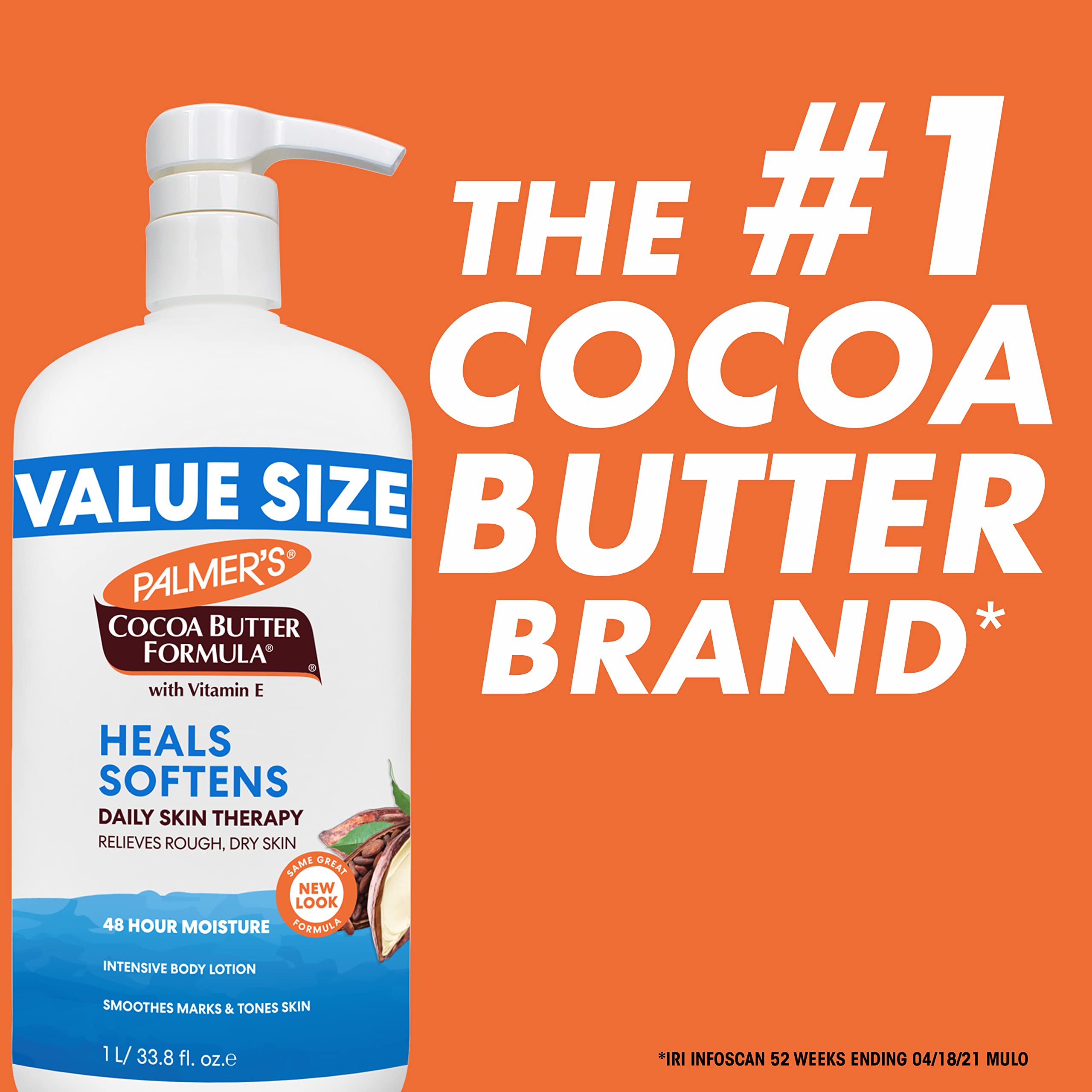 Palmer's Cocoa Butter Formula Daily Skin Therapy Body Lotion, 33.8 oz.