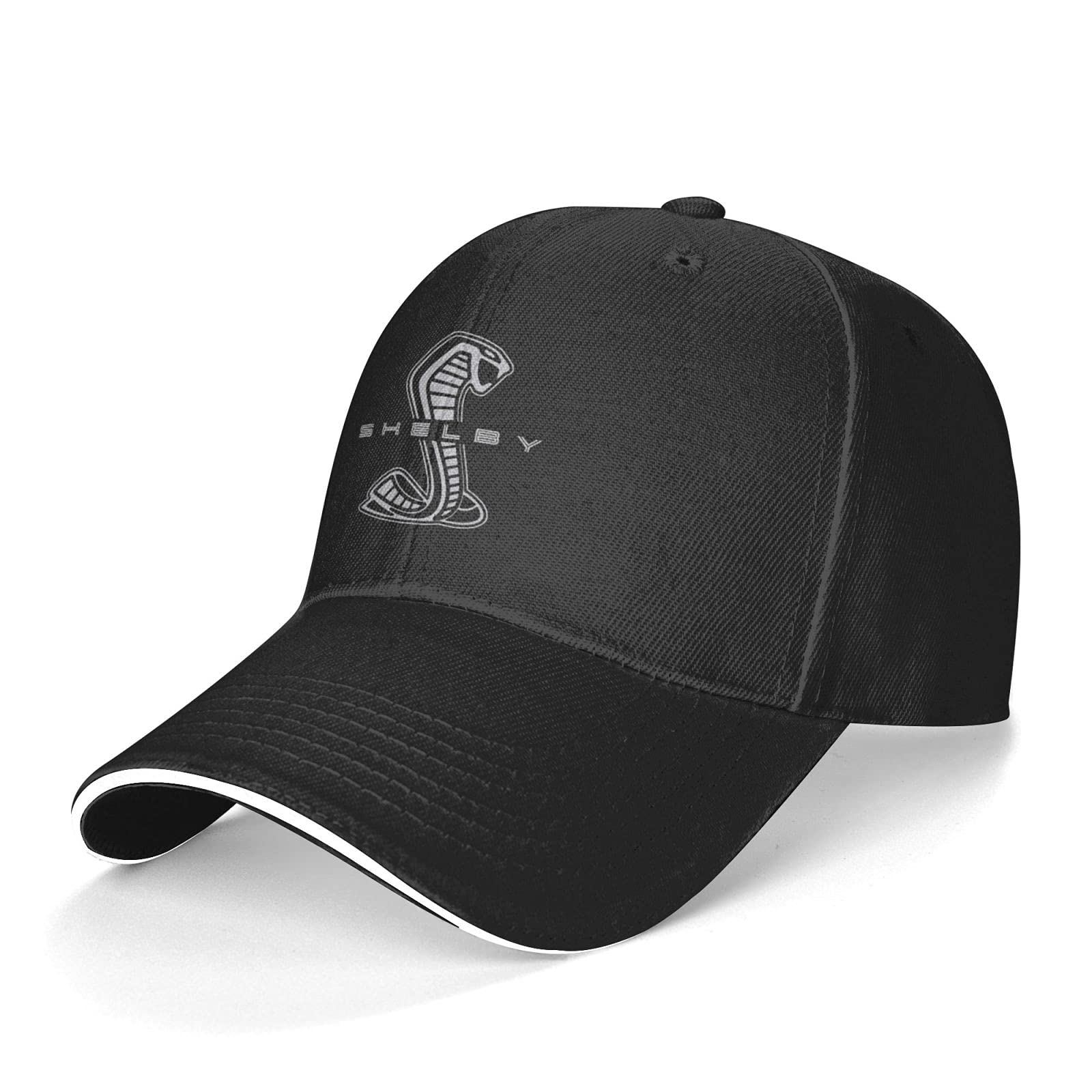 Shelby Cobra Cap Unisex Outdoor Sport Adjustable Dad Truck Driver Cap Casquette Baseball Caps. Black