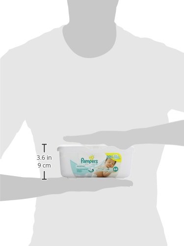 Pampers Sensitive, Water Based Baby Wipes, 64 Count