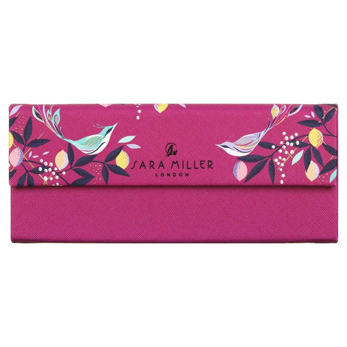 Sara Miller Mauve Orchard Birds Glasses Case