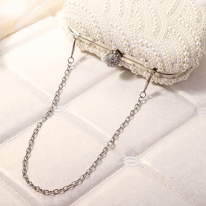 ZHUHW Fashion Clutch Bag Beaded Party Bridal Handbag Wedding Evening Purse