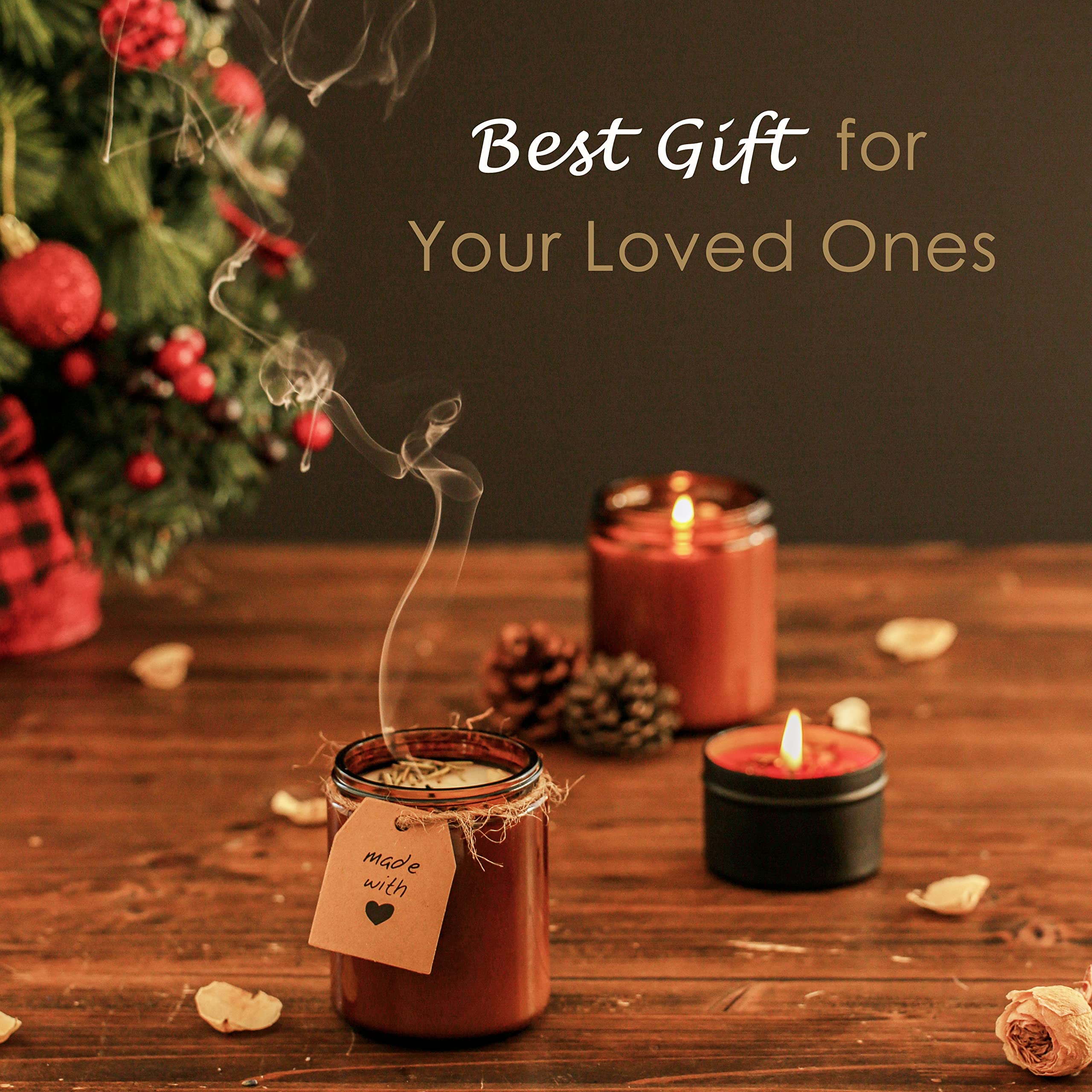 PentaBell Premium Soy Candle Making with DIY Starter Set - Natural Candles, All-Inclusive Kit, Various Scents & Designs, Suitable for All Ages, and Comprehensive Components