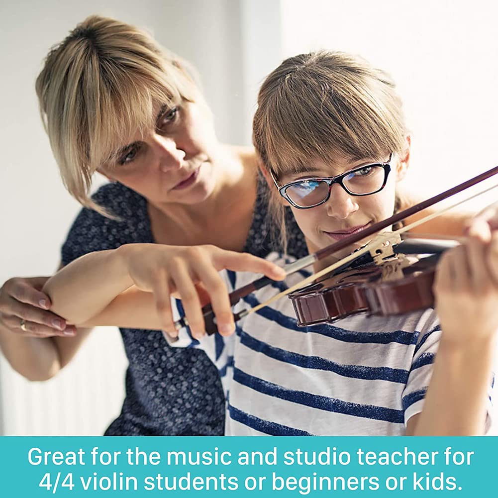 TOULLGO Finger Guide for Violins Fiddle Fingerboard Sticker Violin Finger Guide, Detachable and Reusable 4/4 Violin Fingering Stickers for Beginners to Practice, 2PCS