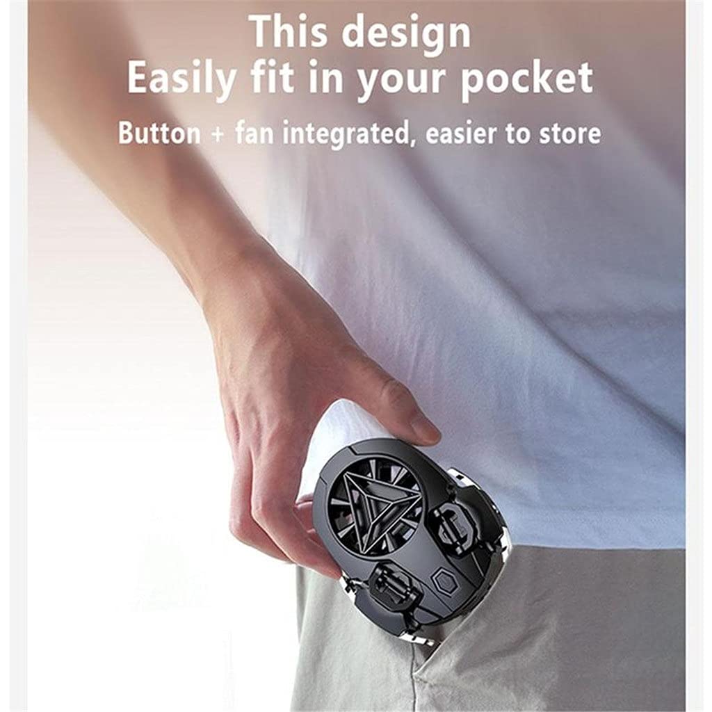 XZJJZ Multi-Function Mobile Phone USB Game Cooler System Holder Stand Radiator Gamepad Cooling Fan