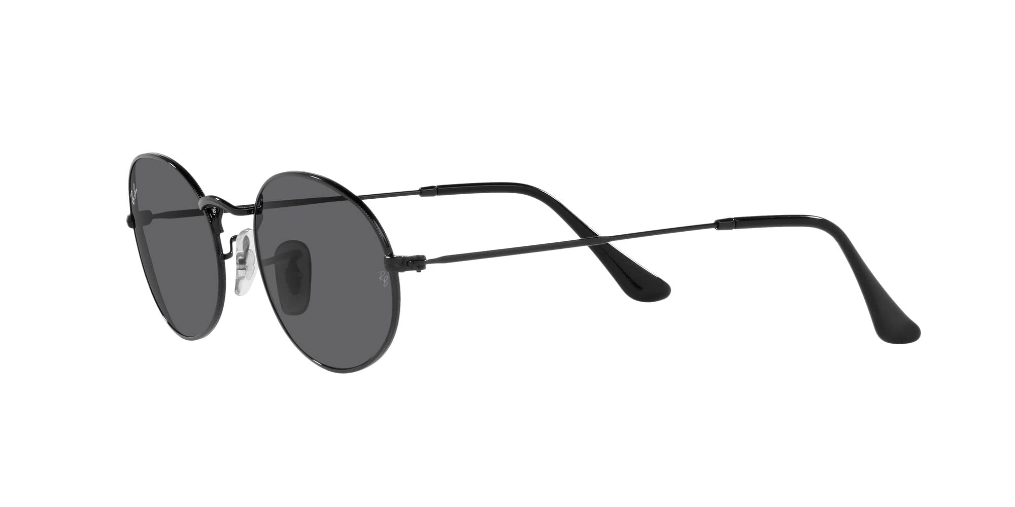 Ray-Ban Rb3547 Oval Sunglasses, Matte Grey On Gold/Grey Bi-Mirrored Grey, 54 mm