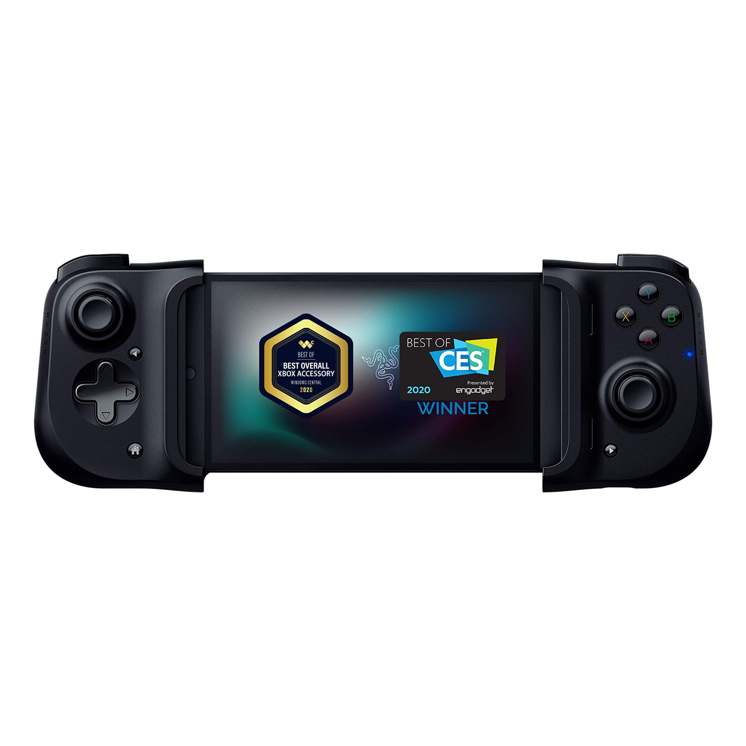 Razer New Hammerhead True Wireless (2nd Gen) Bluetooth Gaming Earbuds, Classic Black & Kishi Universal Gaming Controller for Andriod