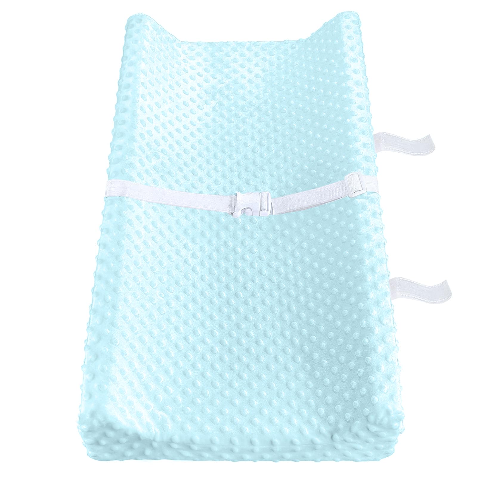 YENING Baby Diaper Changing Pad Cover for Girls Wipeable Covers Soft Minky Dots Changing Table Pads Sheets 31" x 16" Pink