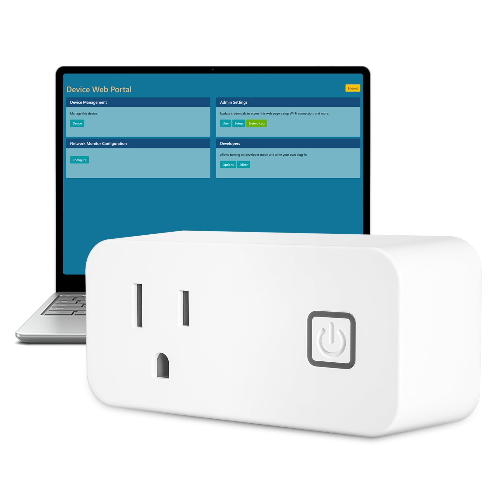 NM1 Router Rebooter, Internet Monitoring and Automatic Network Reboot, WiFi Reset Plug with Programmable Notifications