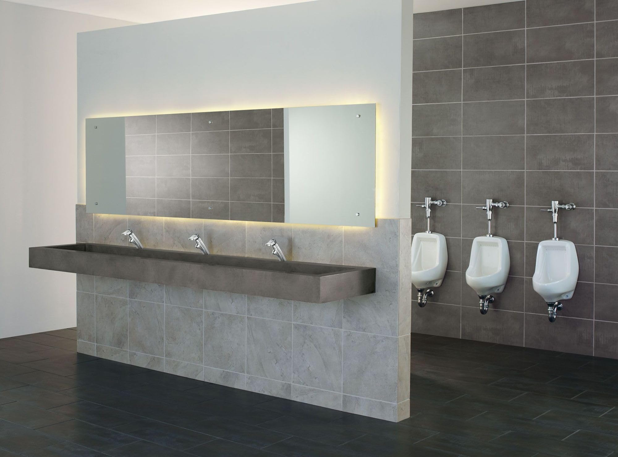 Moen Commercial M-Press Chrome Single-Hole Bathroom Faucet for Public Lavatory, 8894