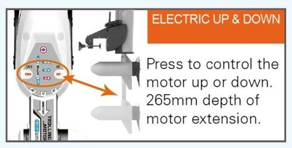 PARKHO HASWING Electric Trolling Motor – 12V 55lbs Shaft Brushless Comax N Transom Mount Bracket Stepless Speed Control Folding Handle with Power Switch Boat Fishing Saltwater Freshwater 50717