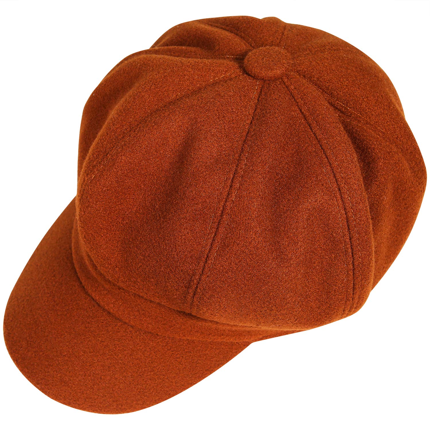 PanPacSight Women's Newsboy Hats Fall Wool Cabbie Beret Tweed Girls Paperboy Cap