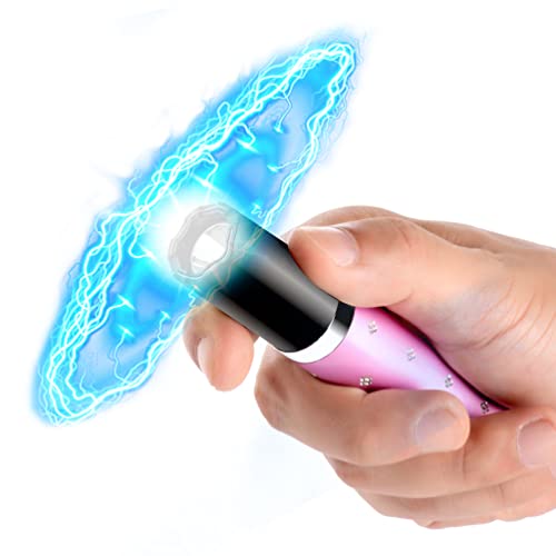 Self Defense Rechargeable with LED Flashlight (Pink Combination)