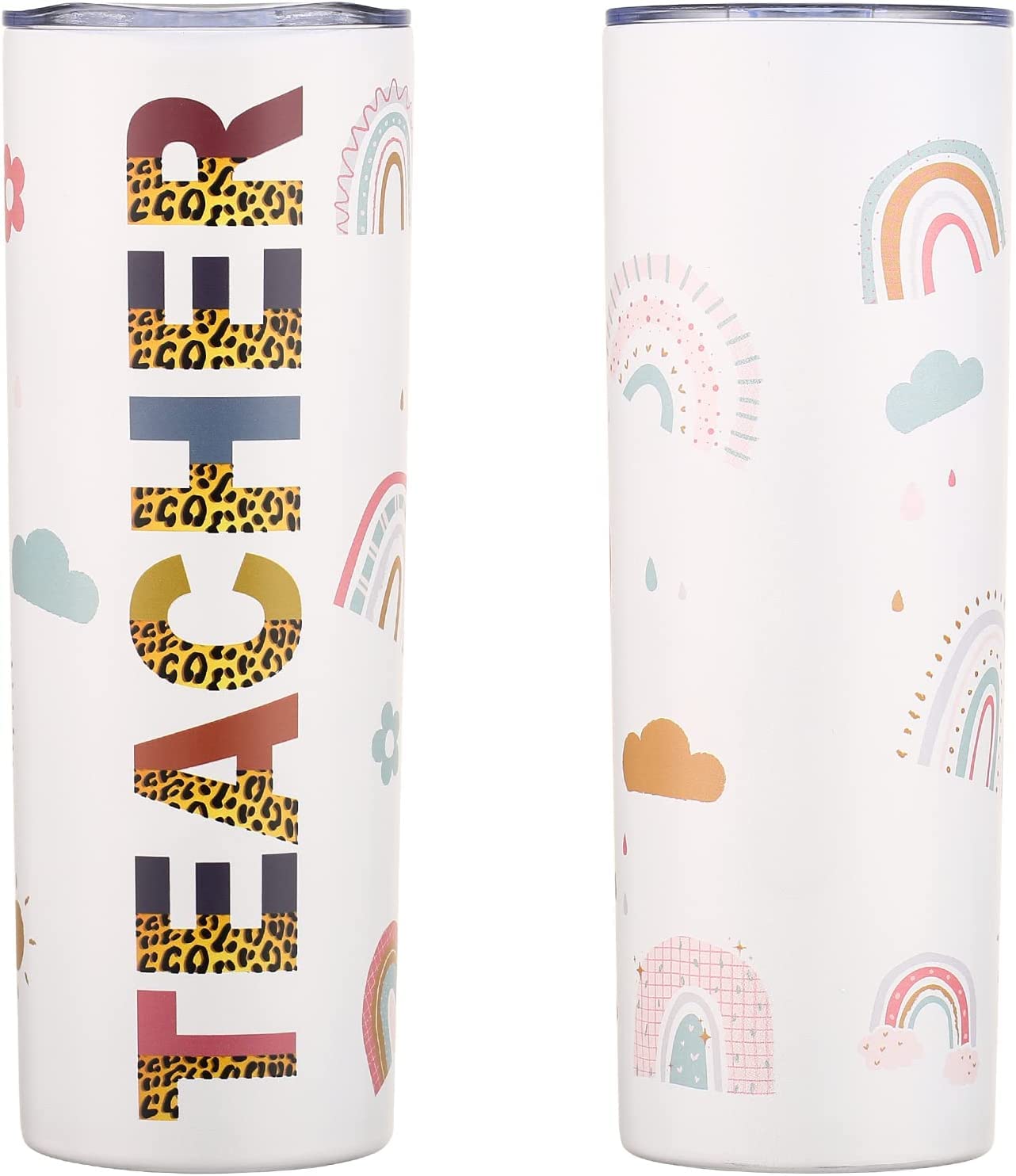 Teacher Appreciation Gifts-Teacher Gifts for Women Men -Teacher Tumbler Gifts - End Of Year Teacher Gifts - Teacher Gifts From Student-Big Heart To Shape Little Minds - 20oz Teacher Tumbler Cup