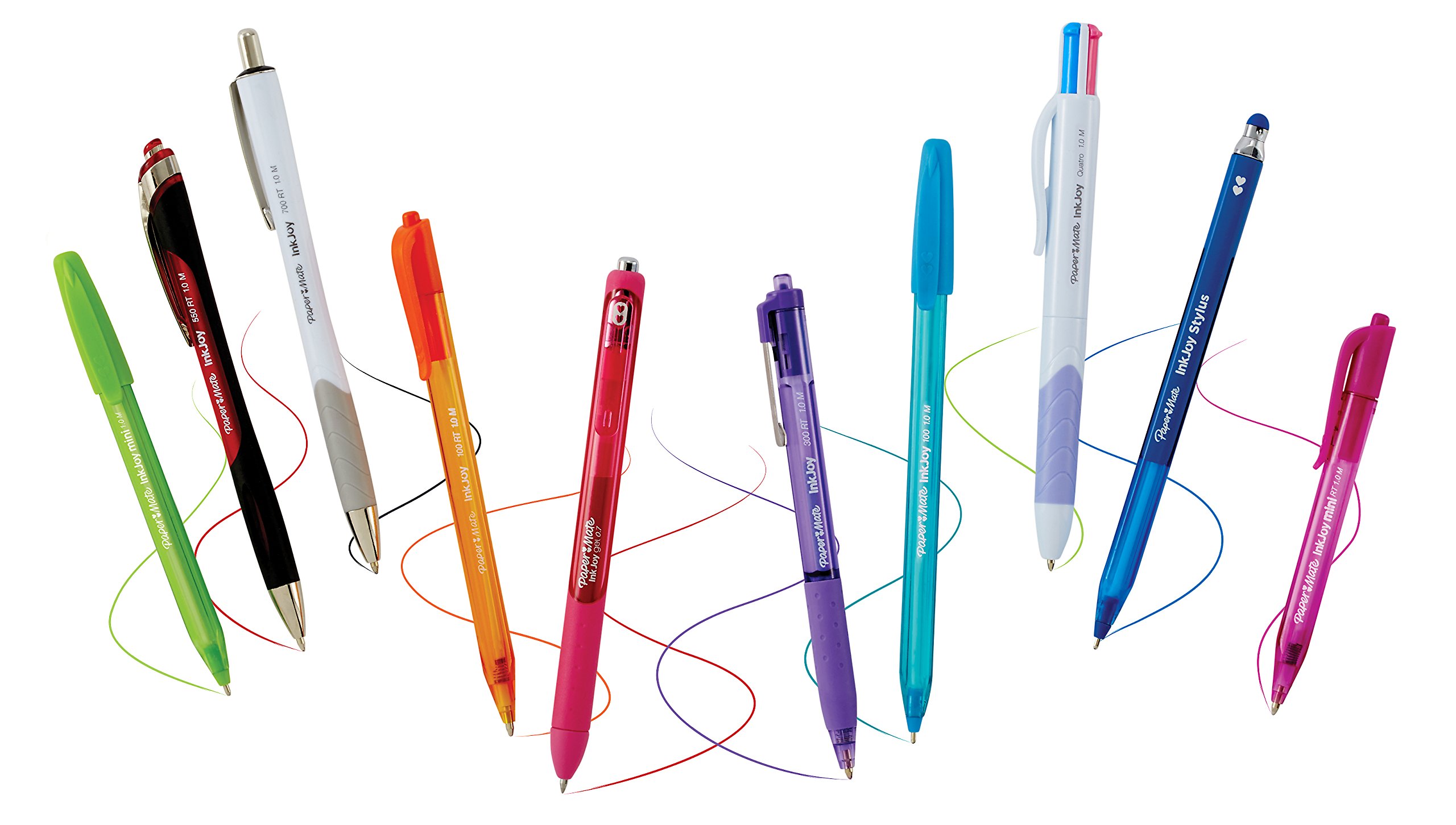 Paper Mate 2013158 InkJoy 50ST Ballpoint Pens, Ultra Smooth Ink, Reliable and Fluid 1.0mm Medium Tip, Pack of 24, Black