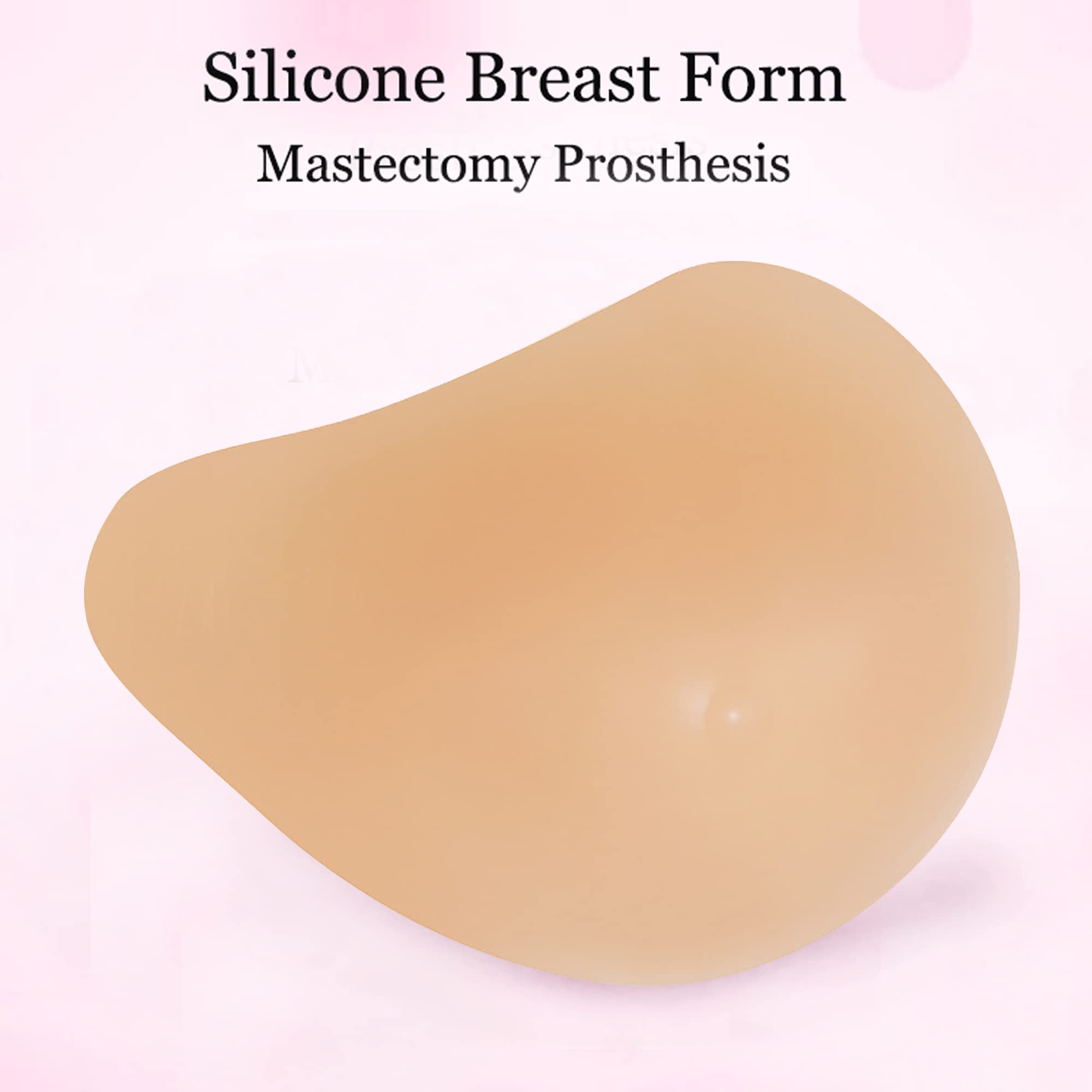 OMMITO Silicone Breast Form Mastectomy Prosthesis Bra Insert Pad Enhancer Crossdresser Transgender 1 Piece Right 210g