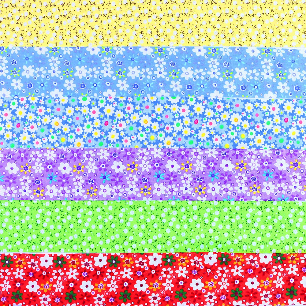 Pralb Miniatures Jelly Roll Collection 40 Precut 2.5-inch x 42 inch Quilting Fabric Strips
