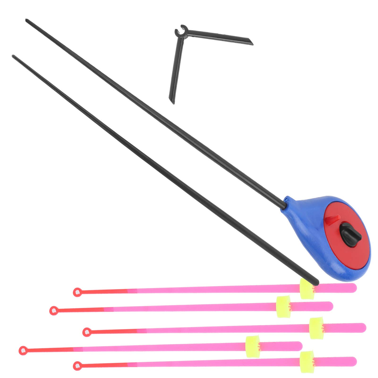 Yeuipea Fishing Pole Accessories Kit Rod, Mini Winter Ice Fishing Pole Accessories Kit Rod Tip Front Extension Section Fishing Tool(12cm)