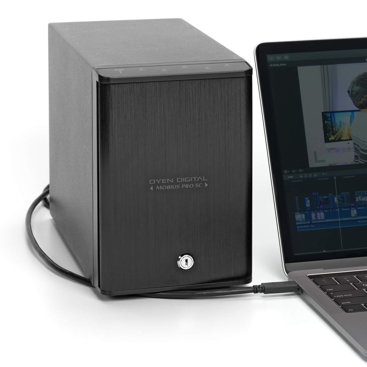 Oyen Digital 50TB Mobius Pro 5C 5-Bay USB-C External Drive Array