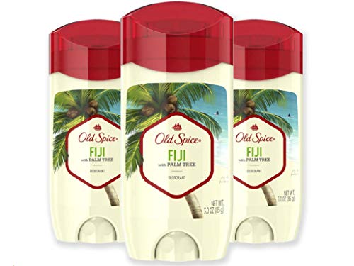 Old Spice Aluminum Free Deodorant for Men, Fiji with Palm Tree Scent, 3.0 Ounce, (Pack of 3)