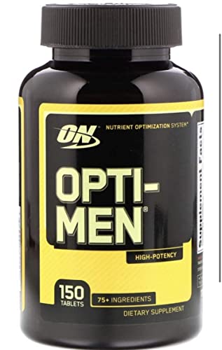 Optimum Nutrition Opti-Men Supplement, 150 Count