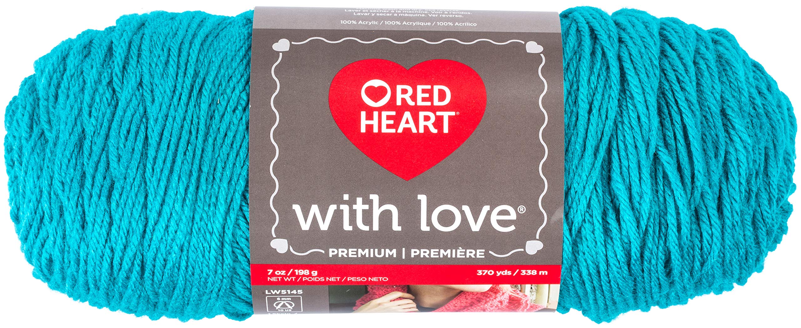 RED HEART With Love yarn, Santorini