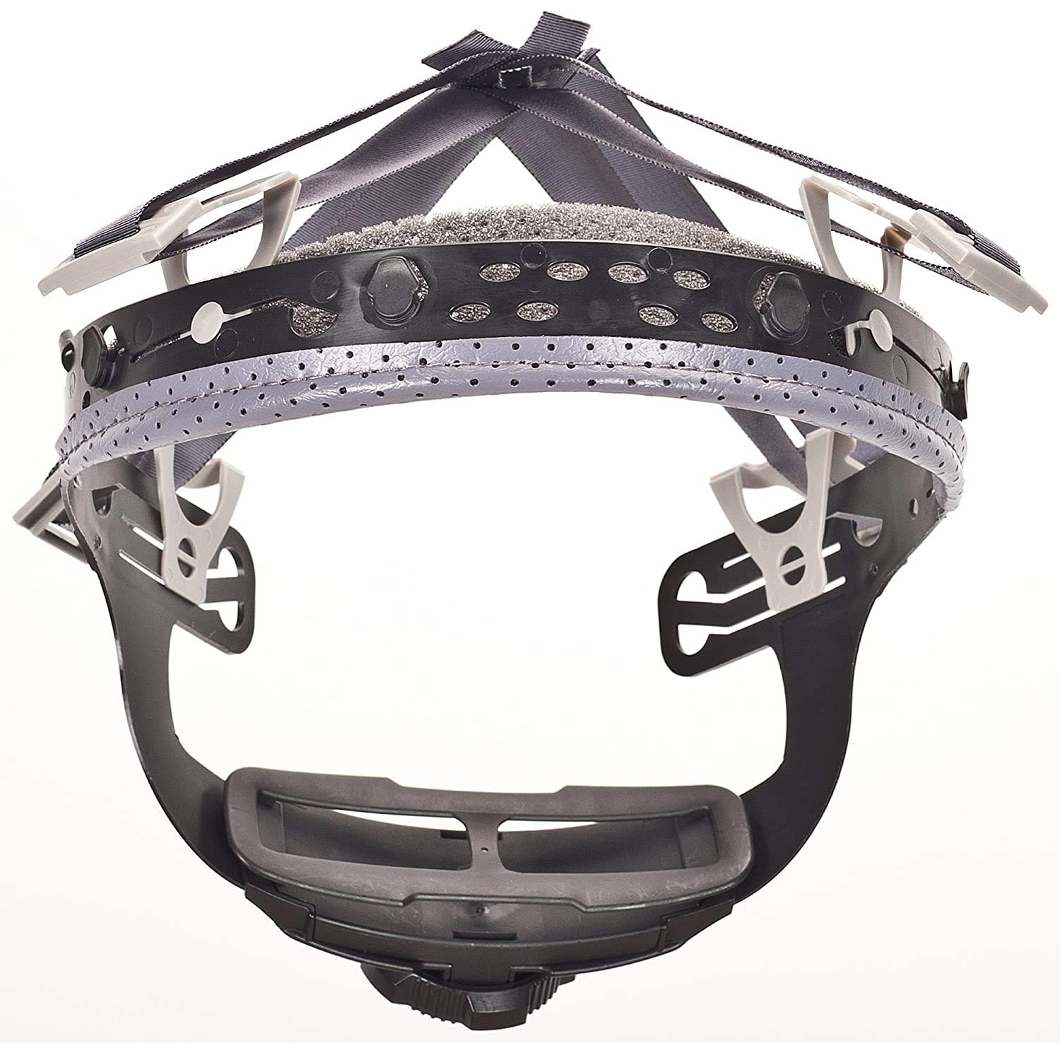 MSA 10148706 Fas-Trac III Replacement Suspension - 4-Point Attachment, Size: Small, V-Gard Helmet Accessory, Cap-Style Hard Hat Suspension, Adjustable Component, Replaceable & Durable Gear,BLACK