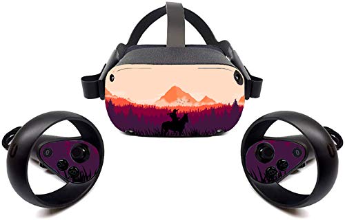 shooting game Stickers Skin for Oculus Quest, Protective, Durable, and Unique Vinyl Decal Wrap Cover | Easy to Apply, Remove, and Change Styles by ok anh yeu