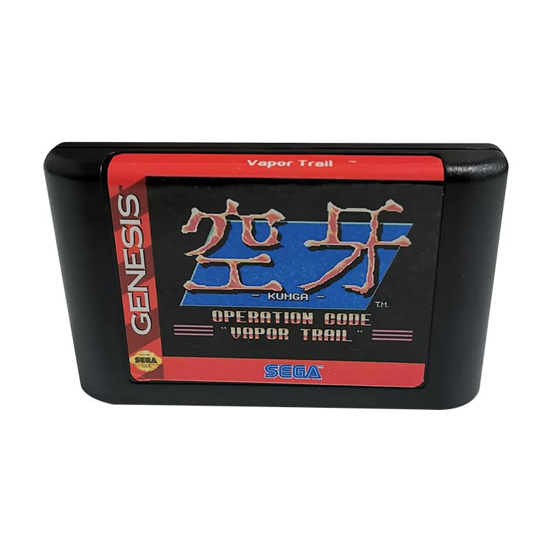 Vapor Trail-Games 16 Bit MD Game Card For PAL And NTSC Version
