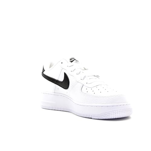 Nike Boy's Air Force 1 (Big Kid) White/Black 6 Big Kid M