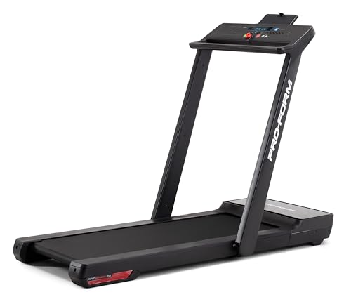 ProForm City L6 Folding Treadmill with 8 MPH Speed Control, 30-Day iFIT Membership Included