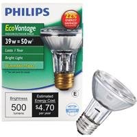 Philips 419739 50-Watt Equivalent Halogen Dimmable PAR20 Soft White Spot Light Bulb