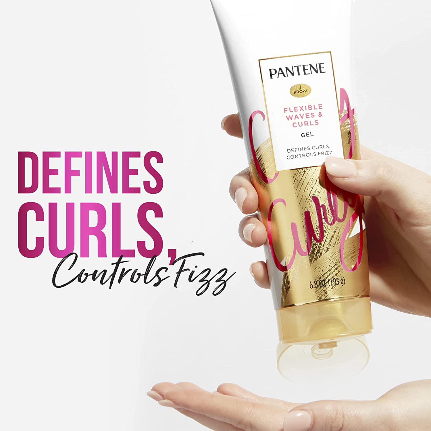 Pantene Curl Perfection Sculpting Gel 6.8 oz (Pack of 3) by Pantene