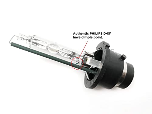 PHILIPS D4S 4300K XenEco OEM Replacement HID XENON bulbs 42402 35W DOT Germany - Pack of 2 by ALI