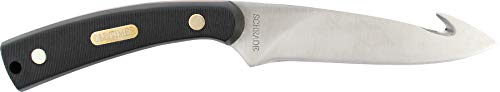 Old Timer 158OT Guthook Skinner 7.3in High Carbon S.S. Full Tang Fixed Blade Knife with 3.5in Blade and Sawcut Handle for Outdoor, Hunting and Camping