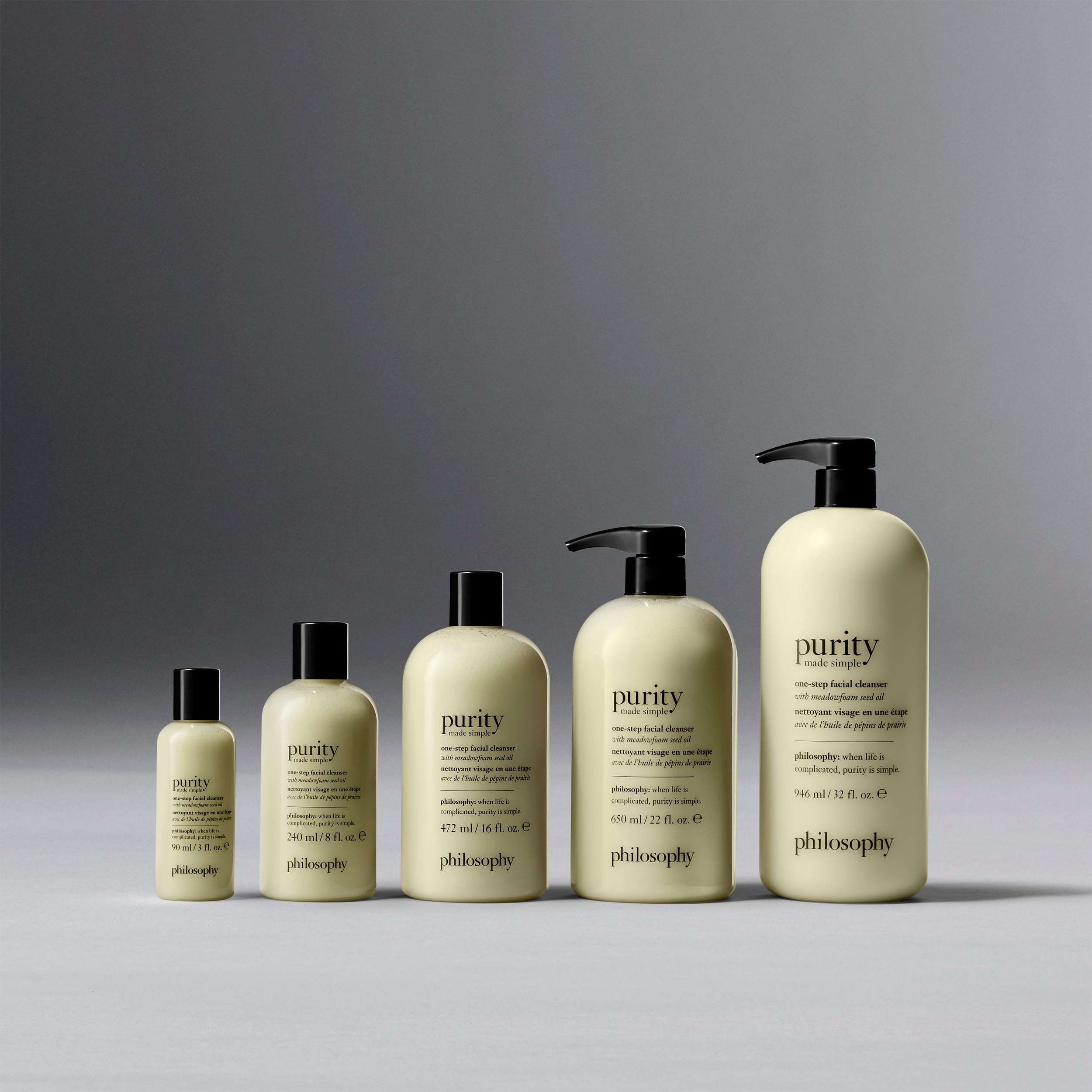 philosophy Purity Made Simple One-Step Facial Cleanser, 8 Fl. Oz.