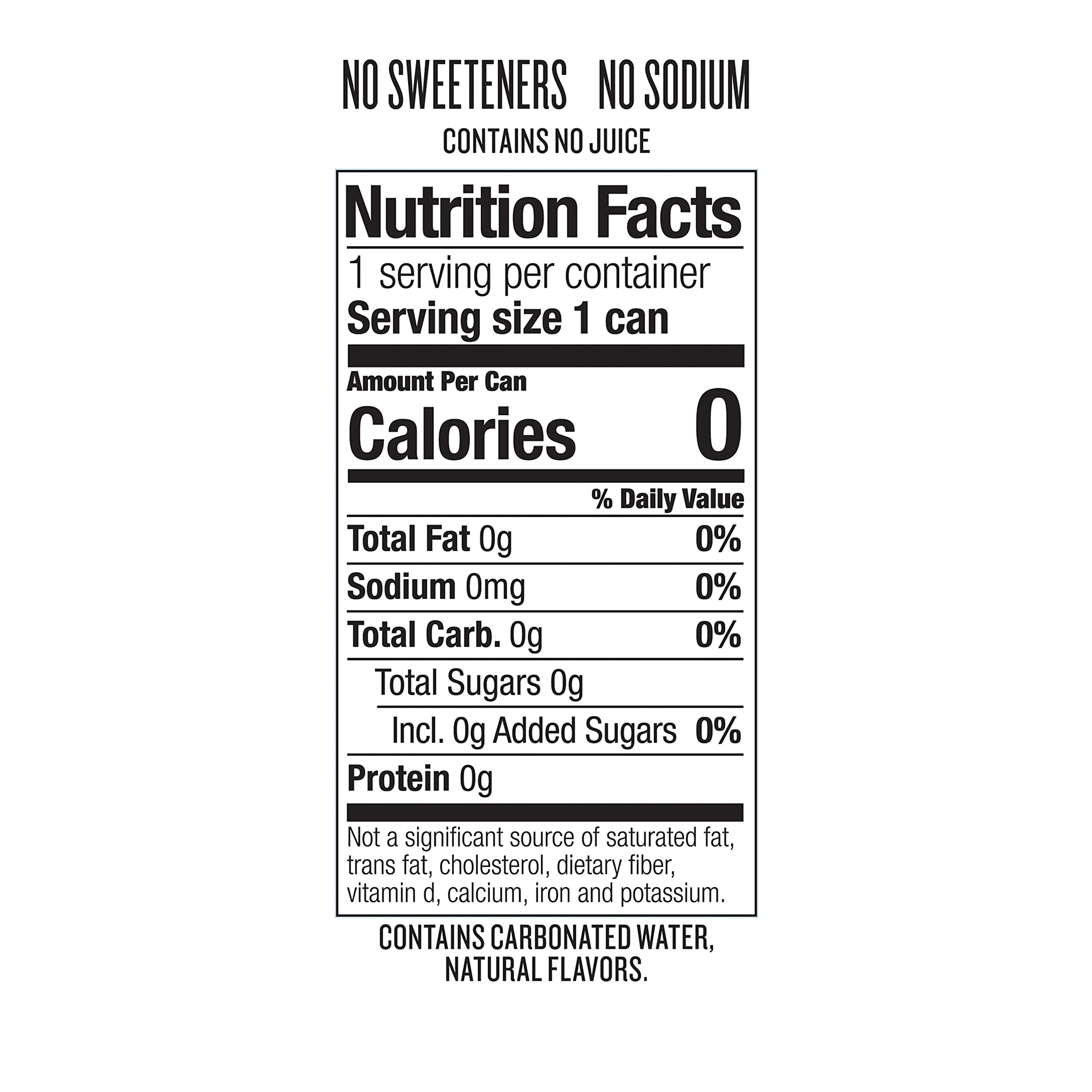 Polar Seltzer Water Orange Vanilla, 12 fl oz cans, 24 pack