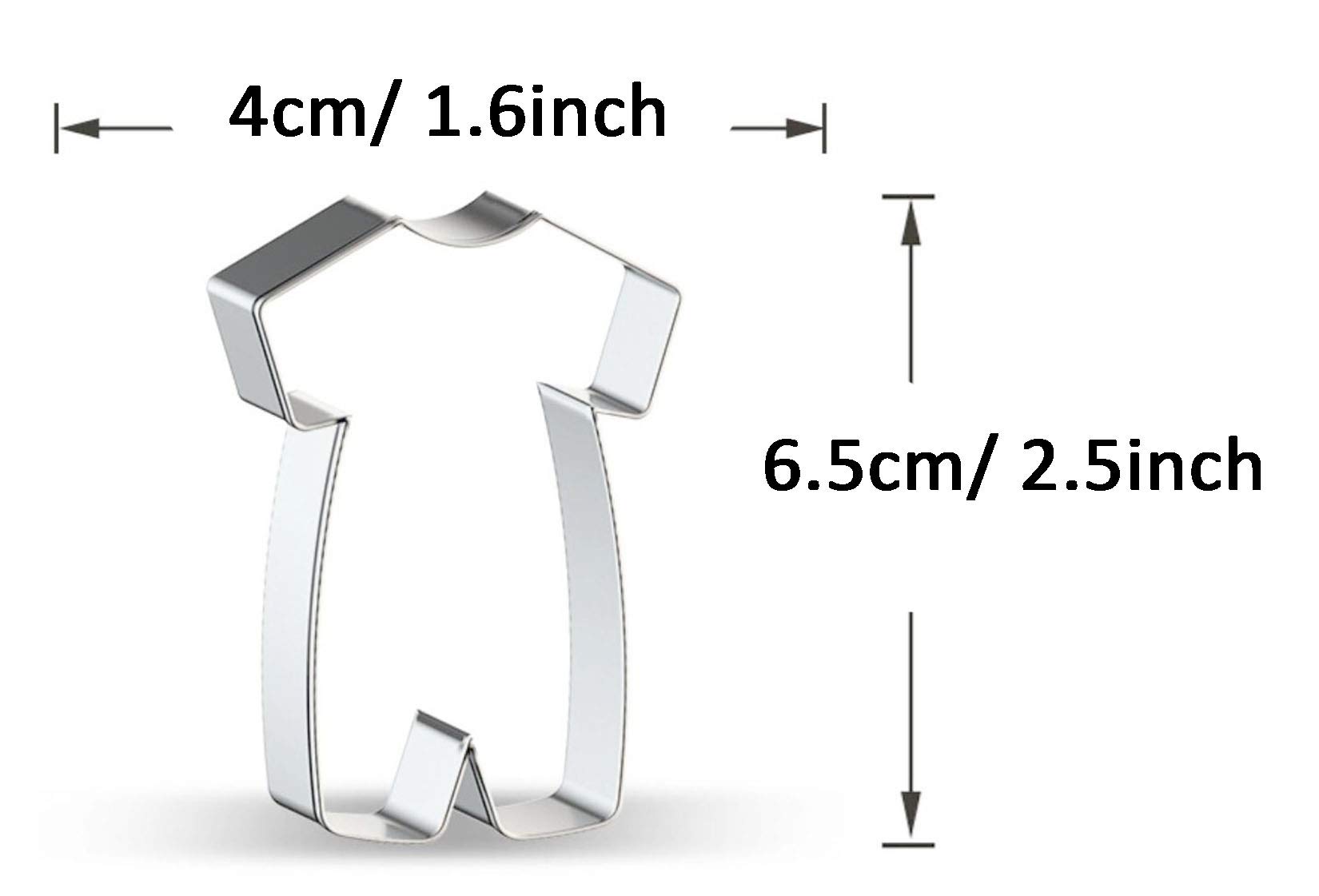 WJSYSHOP Baby Onesie Clothes Cookie Cutter - A