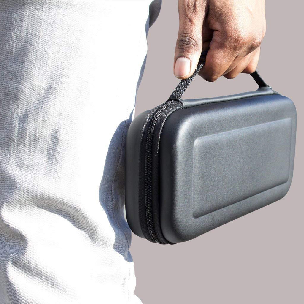 Nintendo Switch Case with Screen Protector - Zodight Hard Travel Carry Case + Protective Cover + TPU Protective Film + Charge Cable, Larger Storage Space for Nintendo Switch Console & Accessories