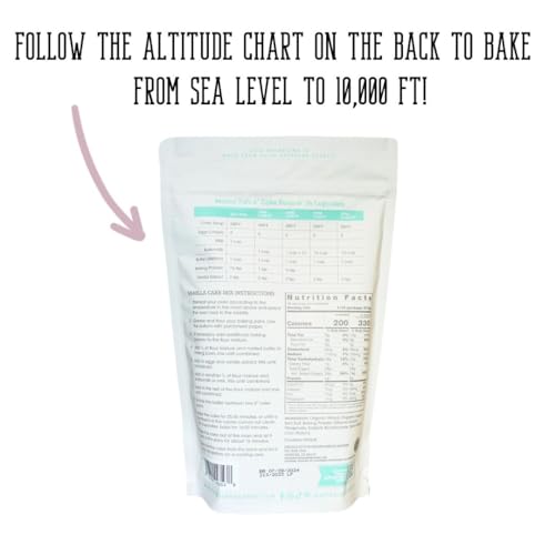 Organic High Altitude Vanilla Cake Mix
