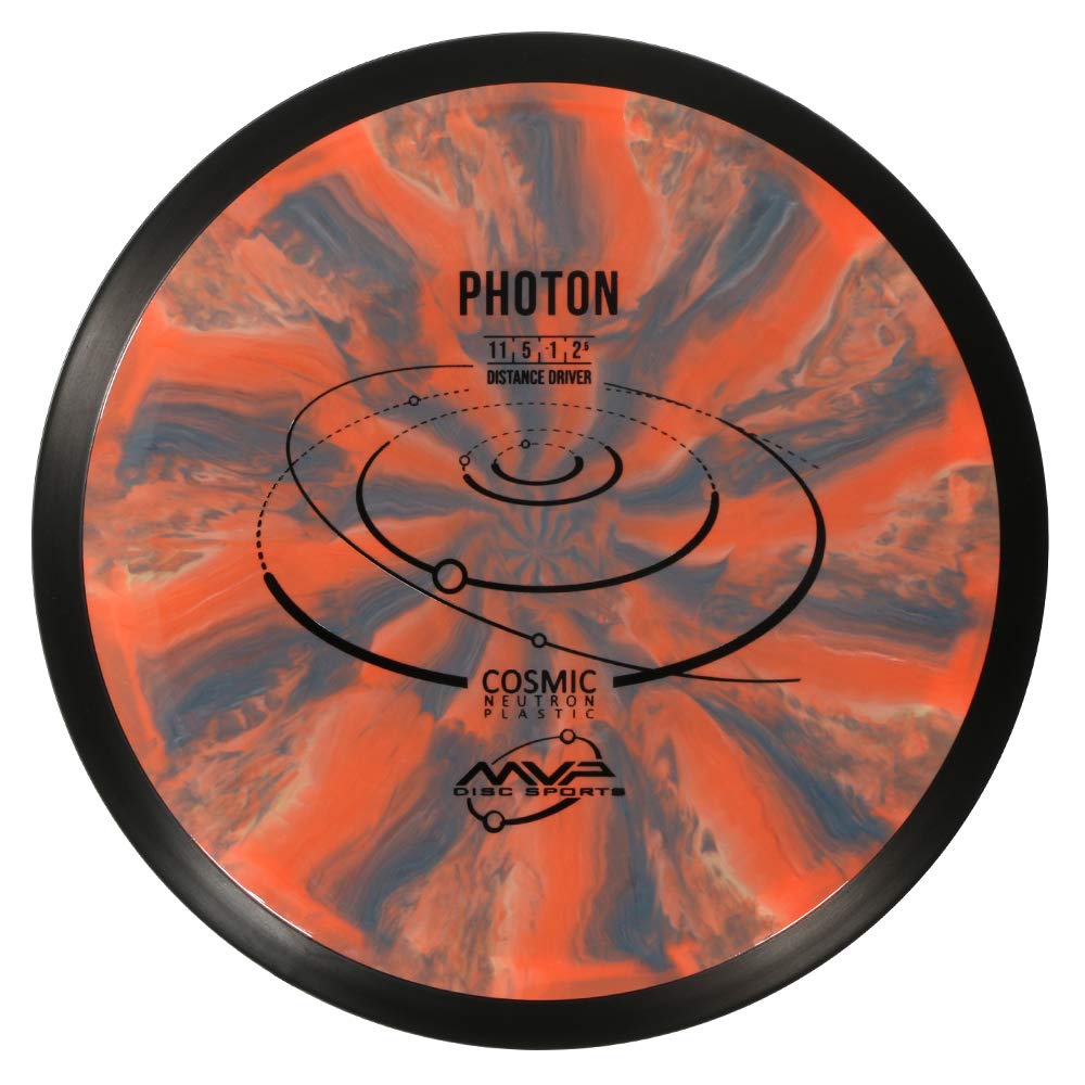 MVP Disc Sports Cosmic Neutron Photon Disc Golf Distance Driver (165-170g / Colors May Vary)