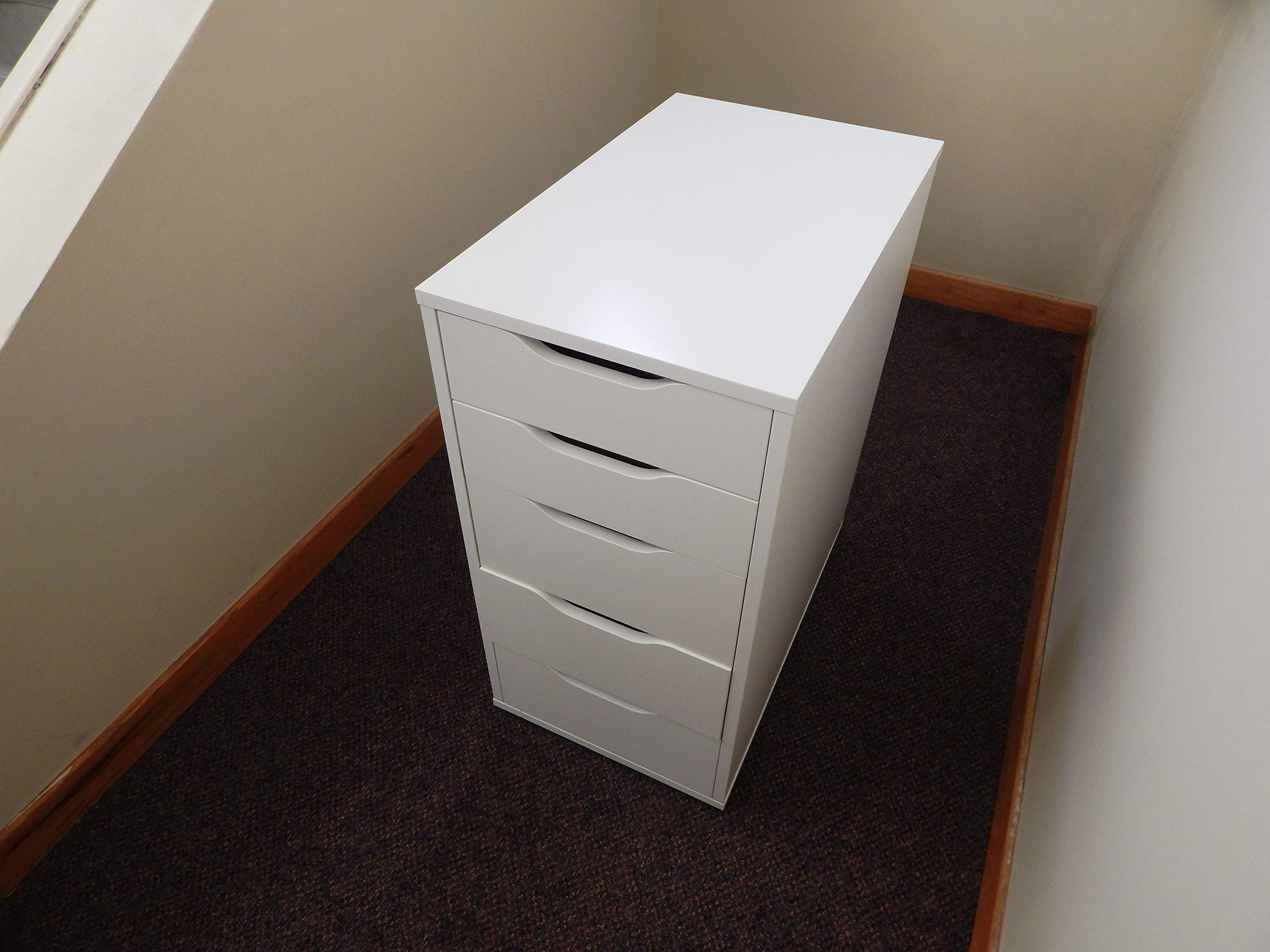 Polar Whale Drawer Organizer Non-Slip Waterproof Insert for Office Home Dorm Garage 11.5 X 14.5 X 2 Inches 7 Compartments Black Deep Pockets