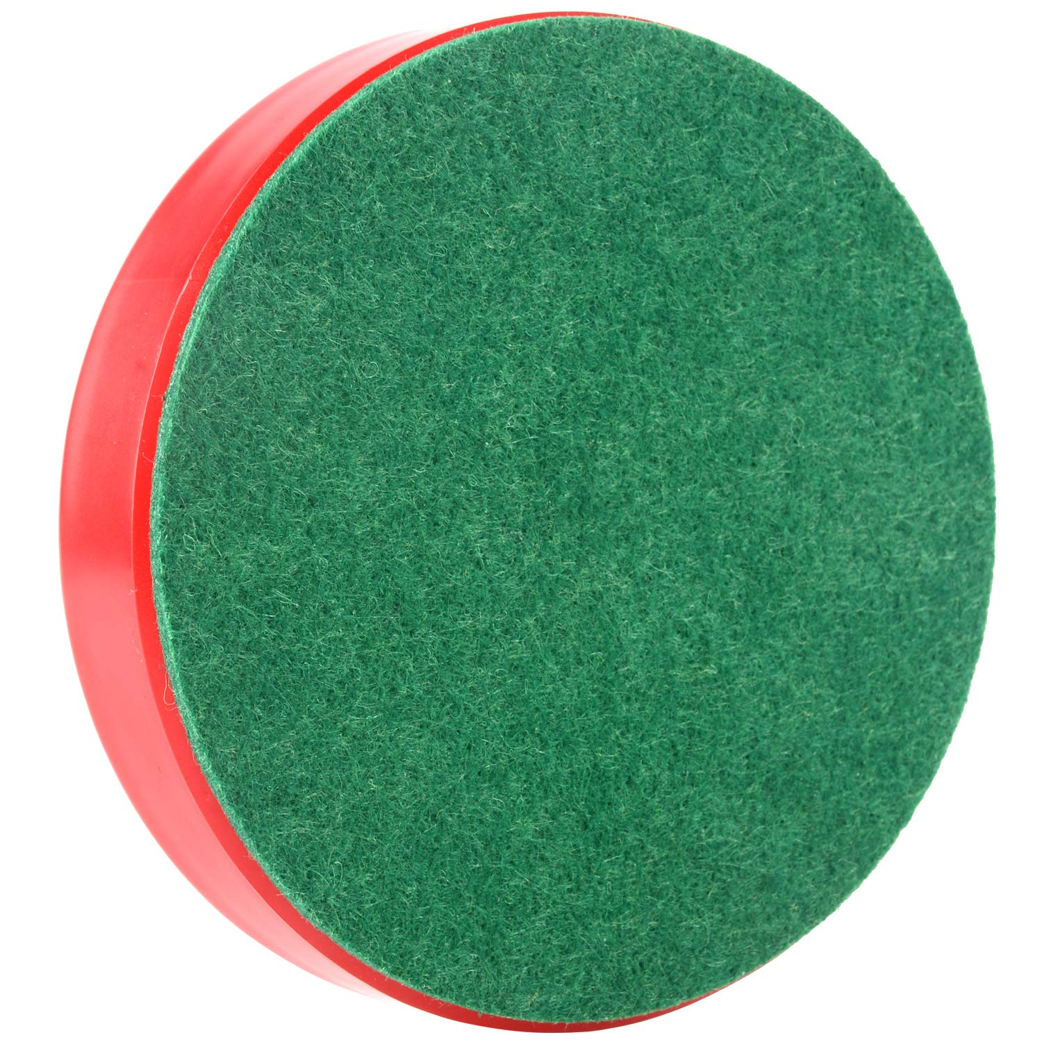 ONE250 Air Hockey Pushers and Red Air Hockey Pucks, Goal Handles Paddles Replacement Accessories for Game Tables (4 Striker, 4 Puck Pack) (Red)