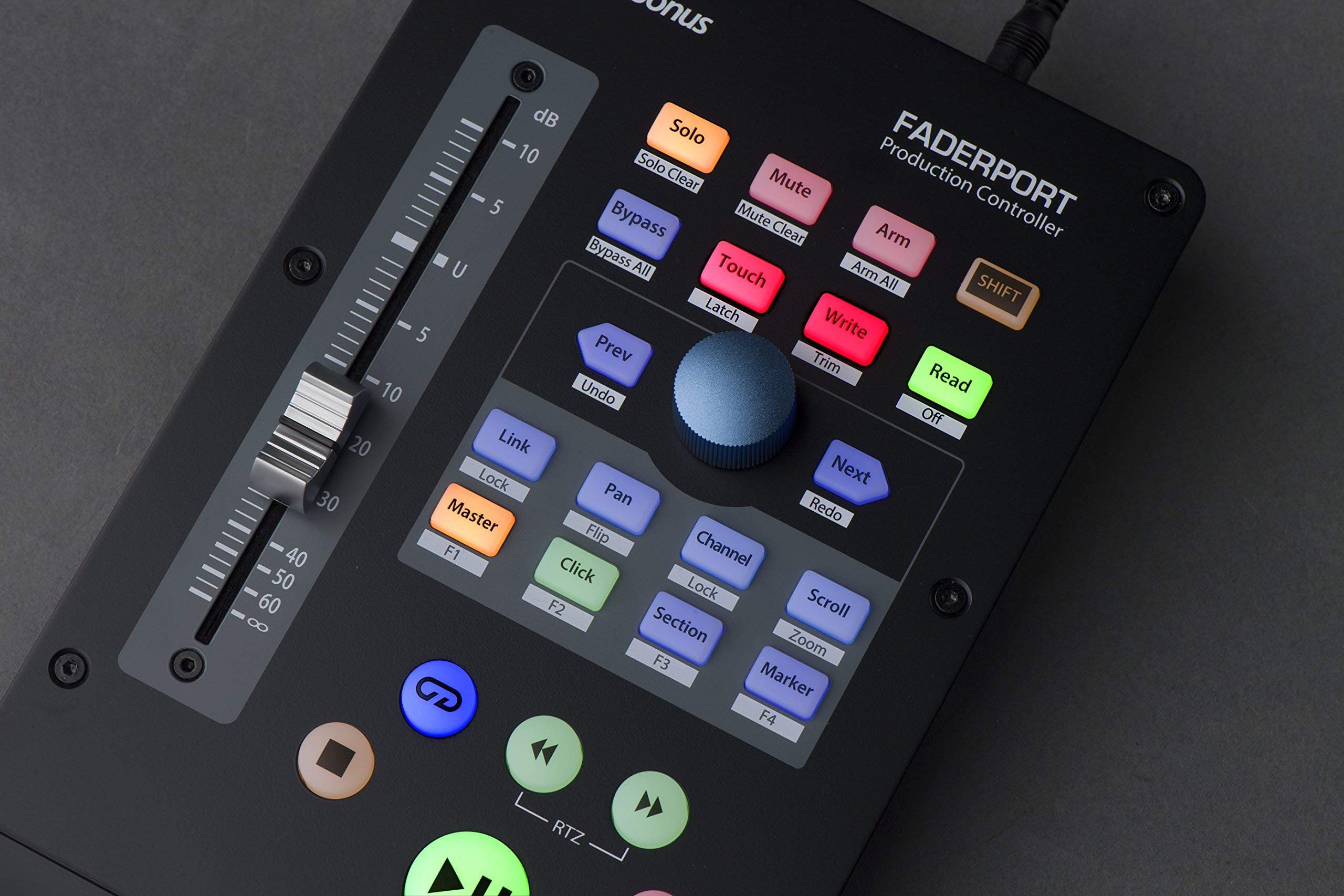 PreSonus FaderPort Single-Fader USB Control Surface (2nd Generation) (Renewed)