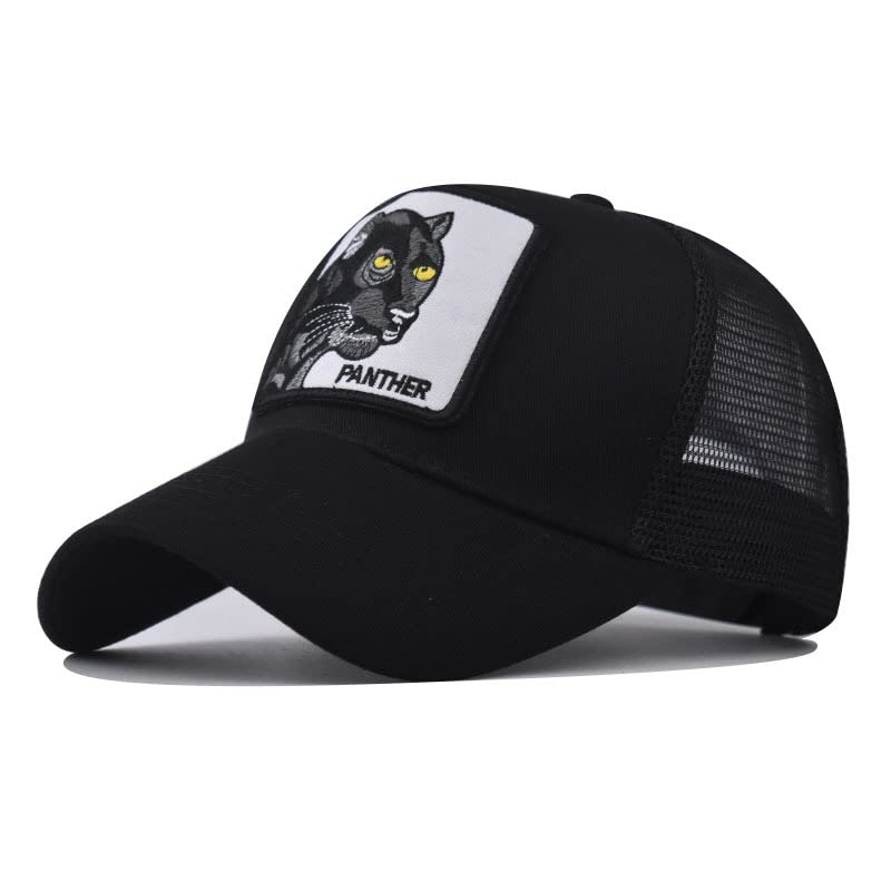 Trucker Hat Men Women Mesh Baseball Snapback Cap/Animal Head Outdoor Baseball Hat for Adults