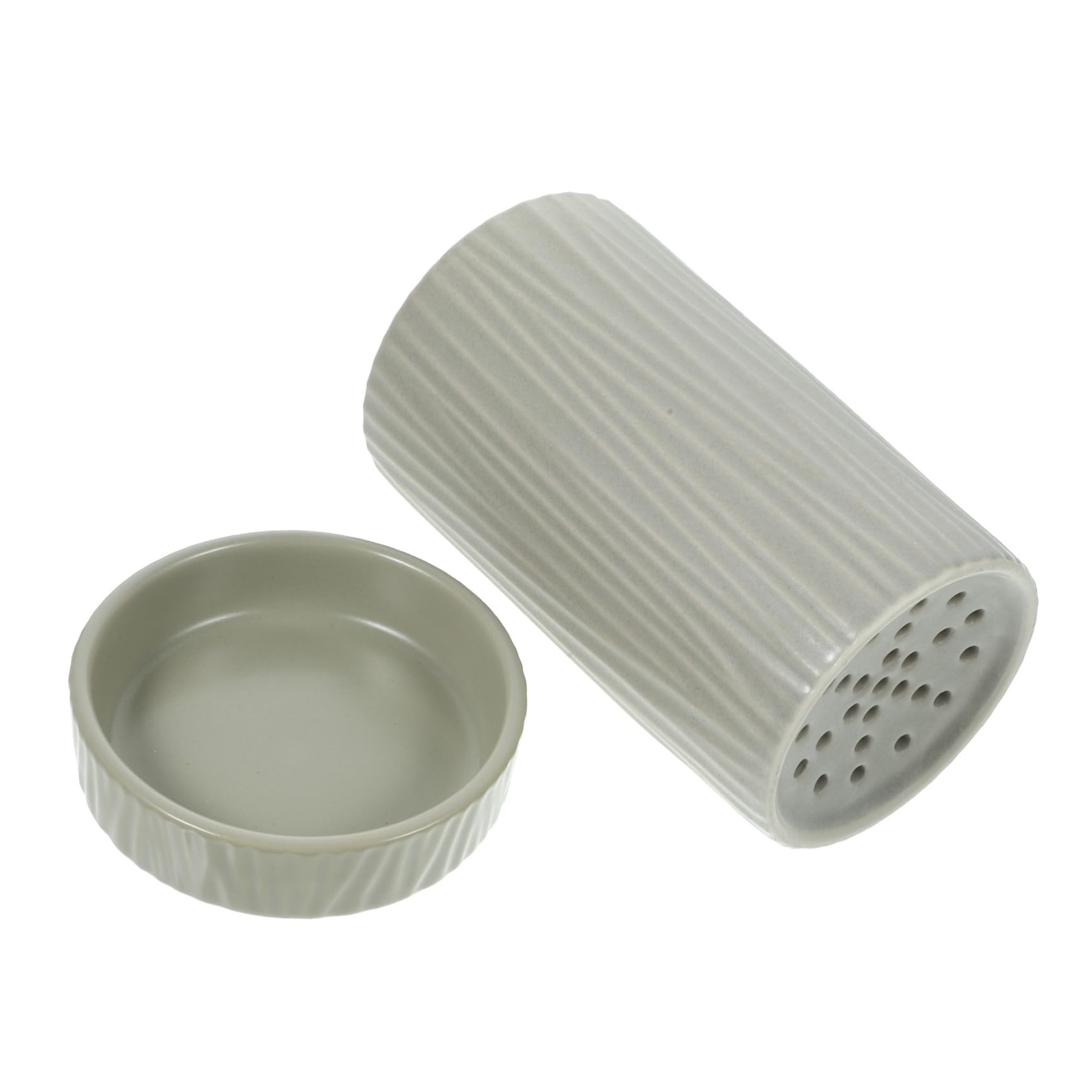 RORPOIR Ceramic Drainer Cutlery Pan Ceramics Household