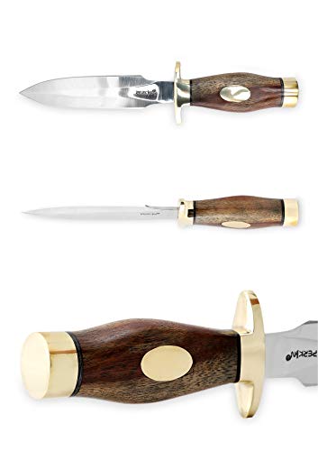 Perkin - Fixed Blade Hunting Knife With Sheath For Belt - JES