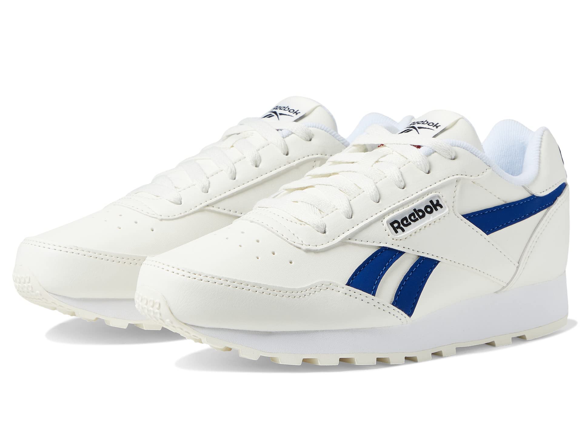 Reebok Unisex Rewind Run Sneaker, Chalk/Classic Cobalt/Black, 12 US men